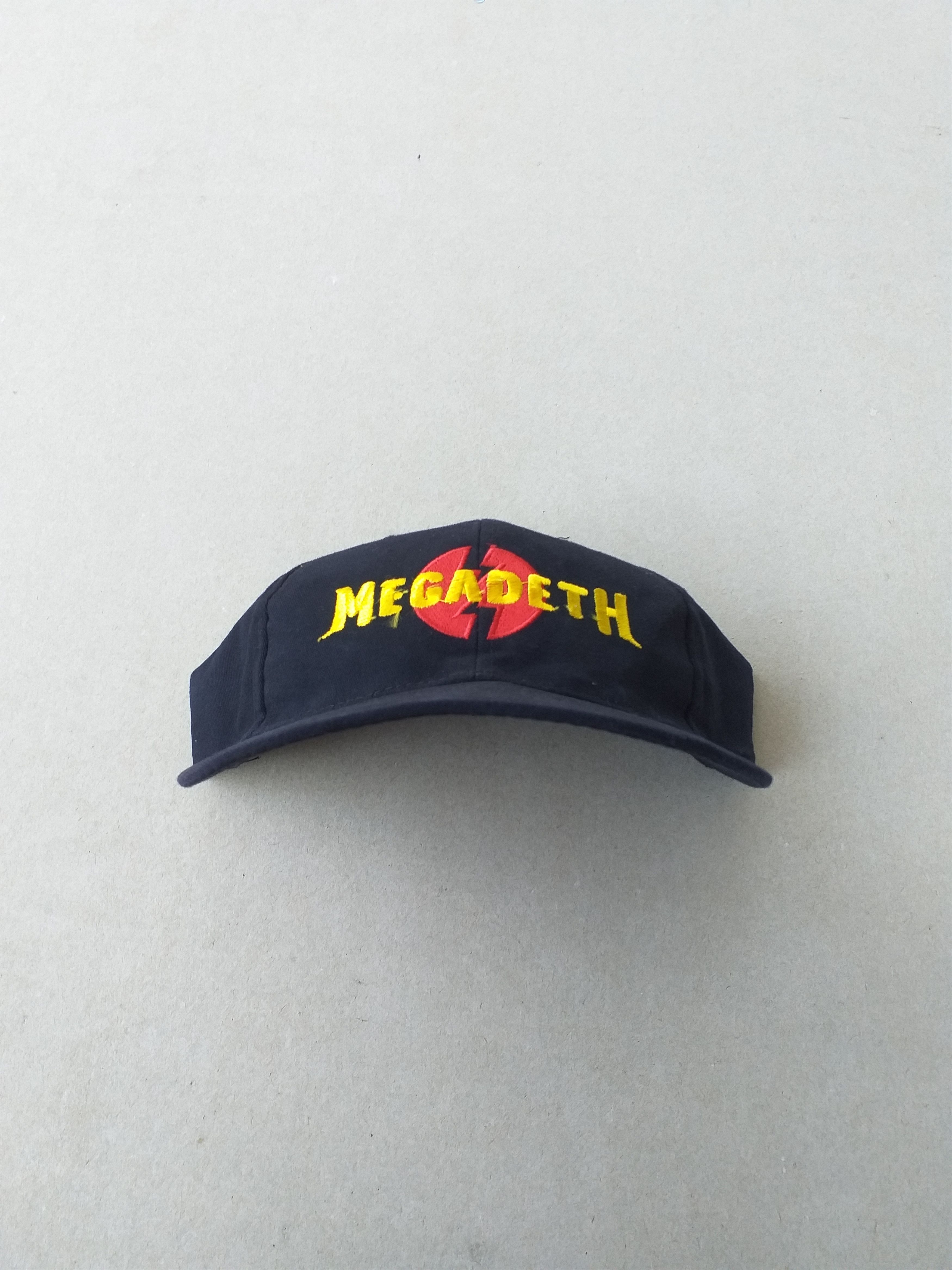 Vintage RARE! Vintage 90s Megadeth Risk Tour Hat | Grailed