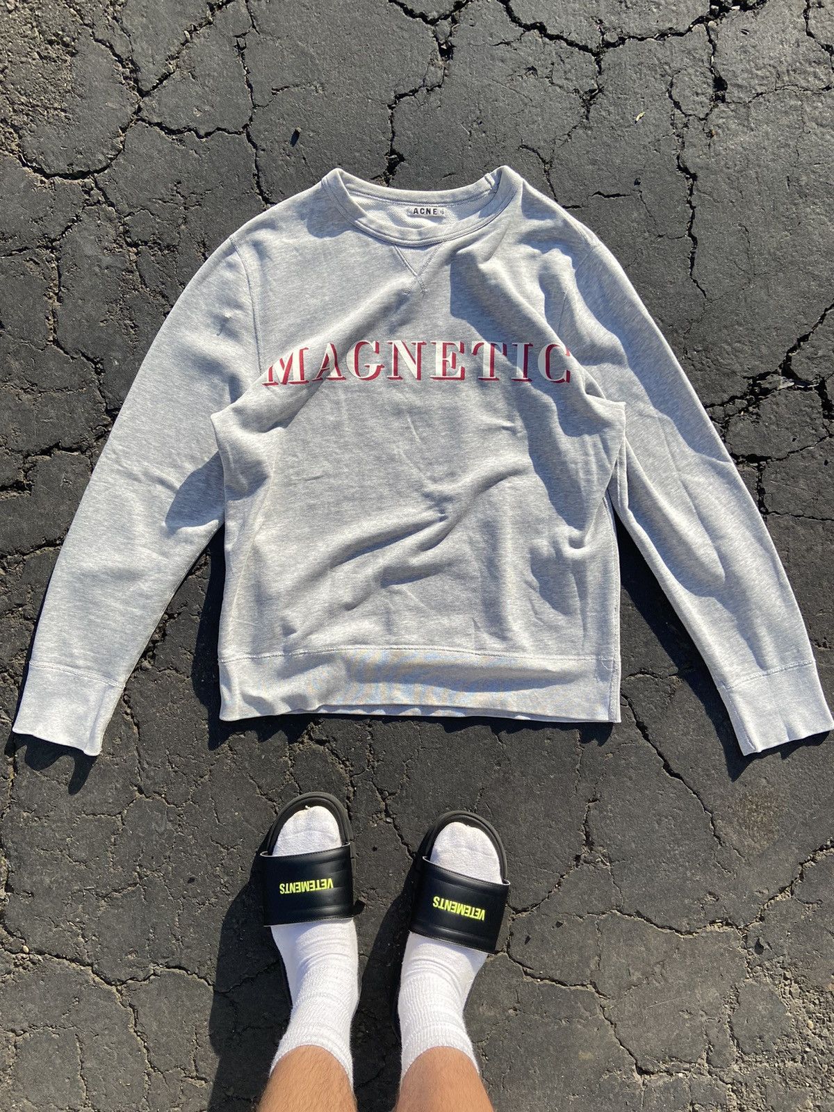 Acne Studios FW13 Nick Print Crewneck | Grailed