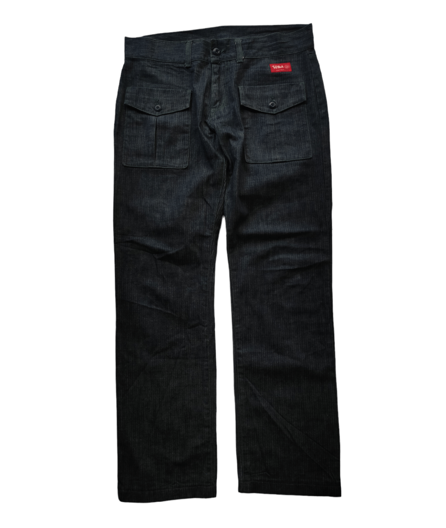 Unsound Rags × Vintage Vintage Tuf Nut Herringbone Denim Pants | Grailed