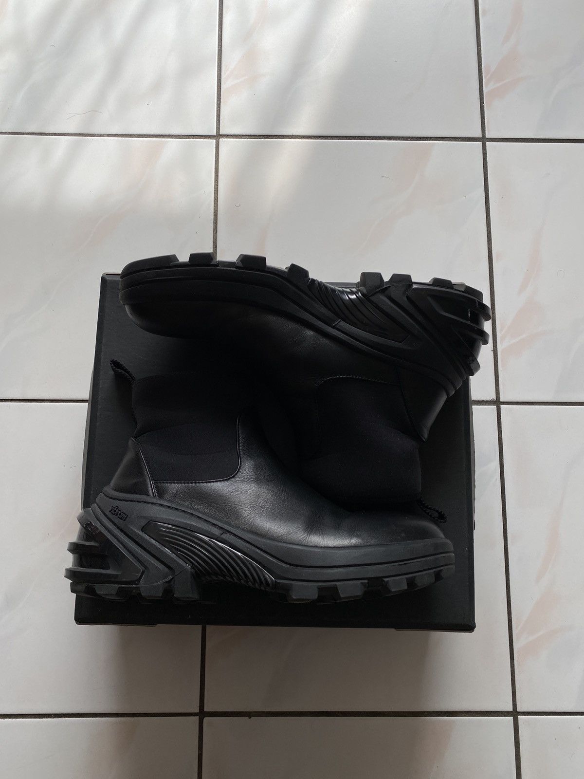1017 ALYX 9SM 1017 ALYX 9SM Black Mid SKX Ankle Boot | Grailed