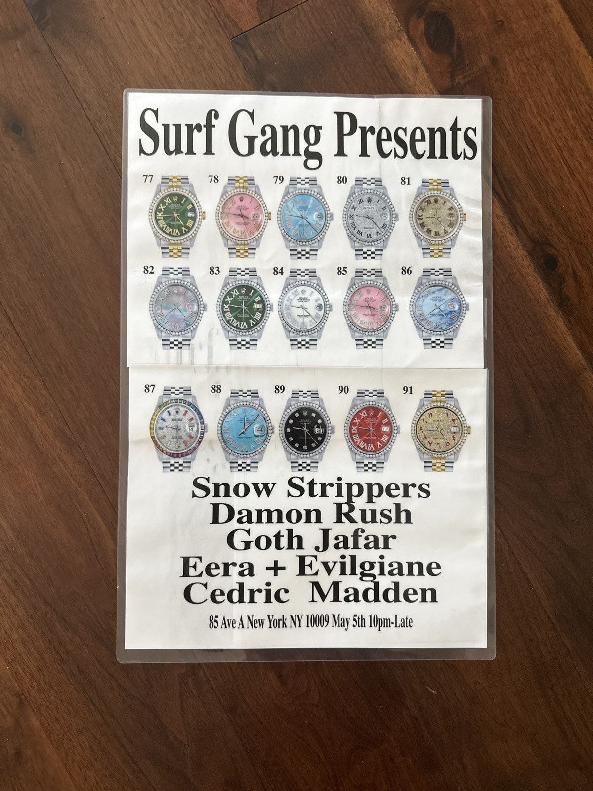 Sad Boys Snow Strippers Surf Gang Damon Rush Poster | Grailed