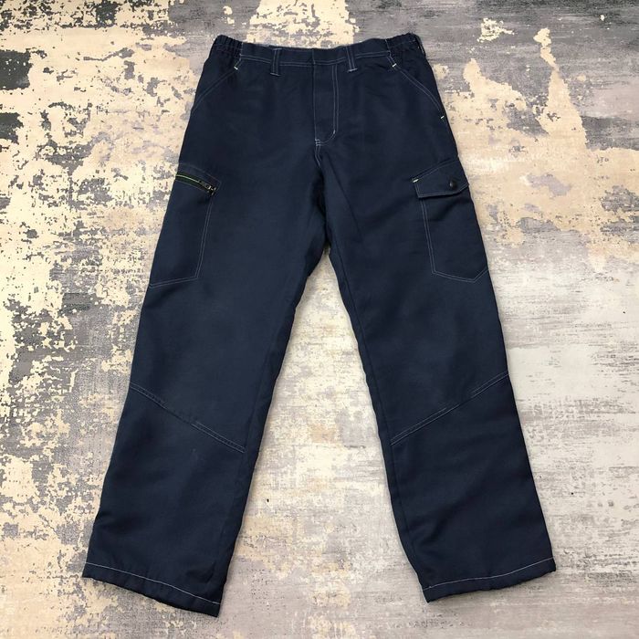 Japanese Brand P607 HEAT ASSIST WARM LIGHT JAPAN WORKWEAR CARGO PANTS ...