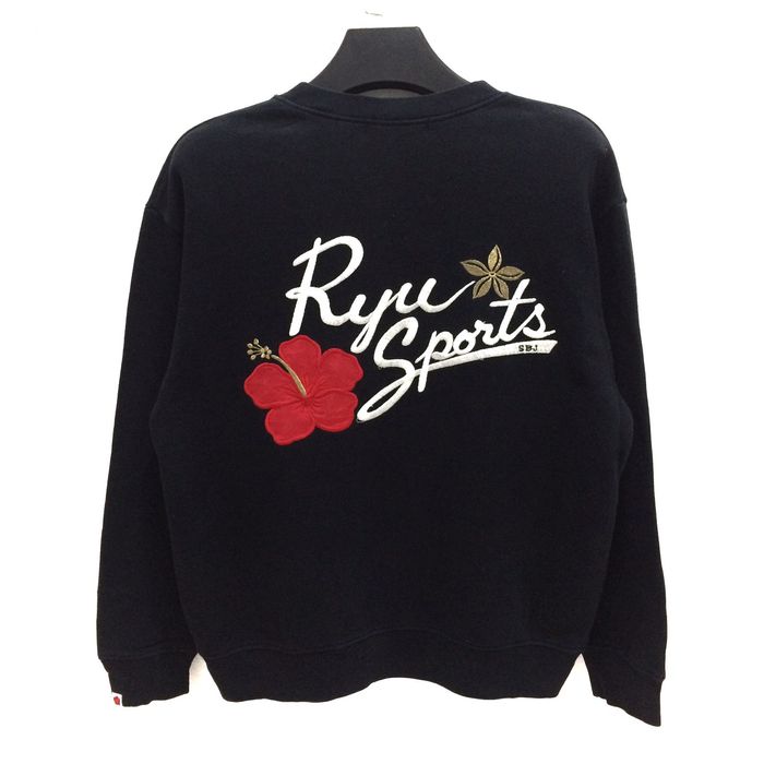 Japanese Brand Japanese Brand Ryu Sport Spell Out Sweatshirt | Grailed