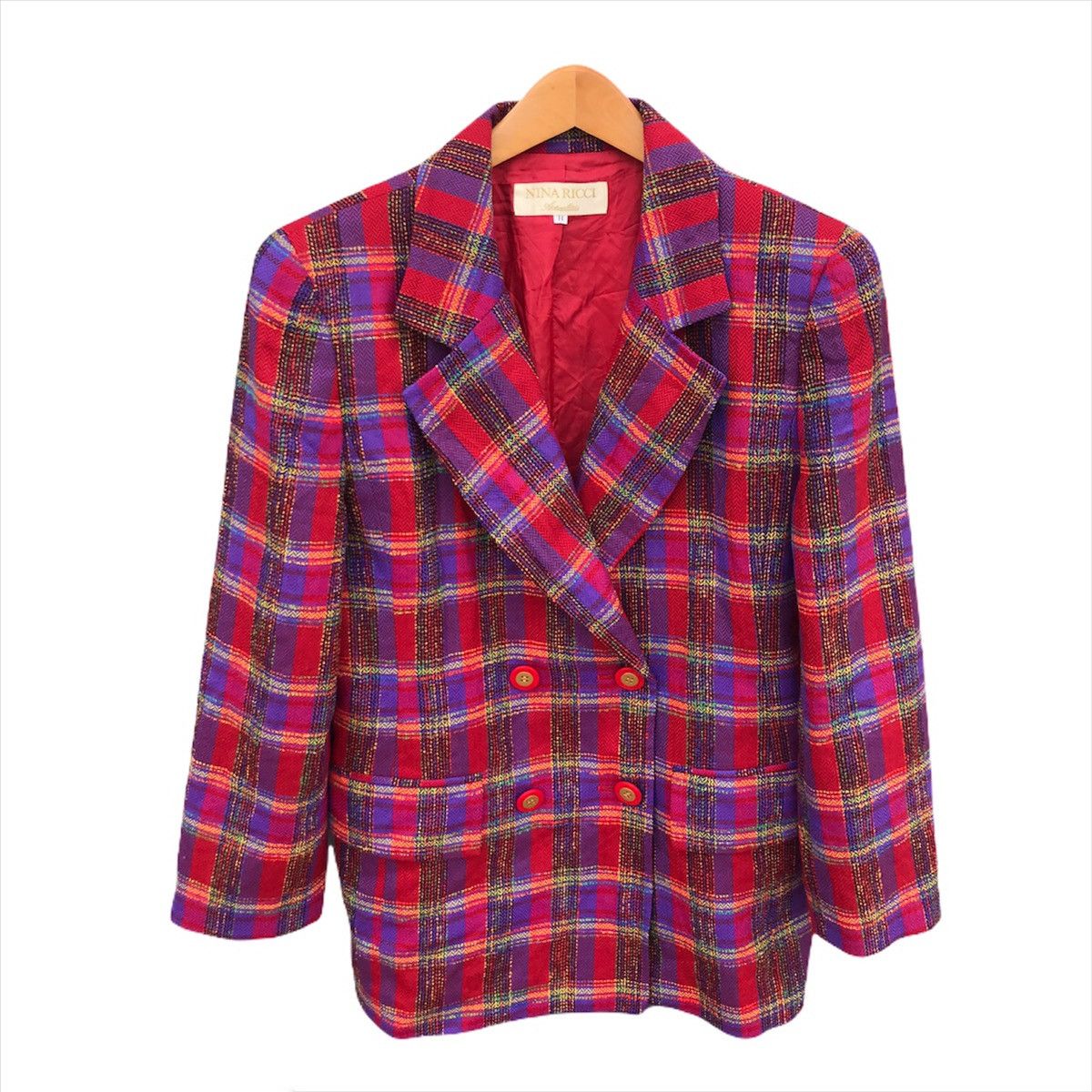 Avant Garde × Designer × Nina Ricci Nina Ricci tartan jacket | Grailed