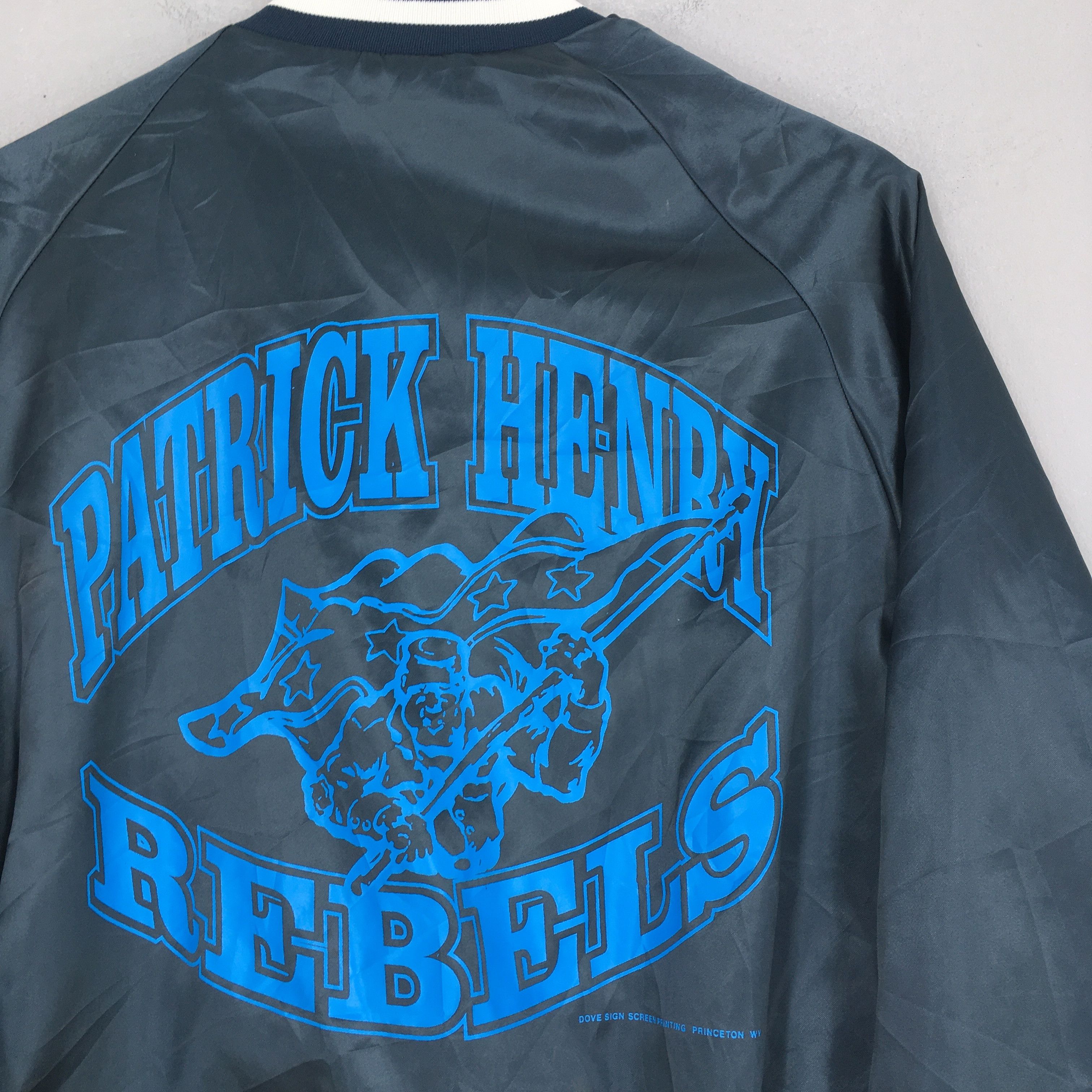 Vintage Vintage 90s Patrick Henry Rebels Football Coach Jacket Large ...