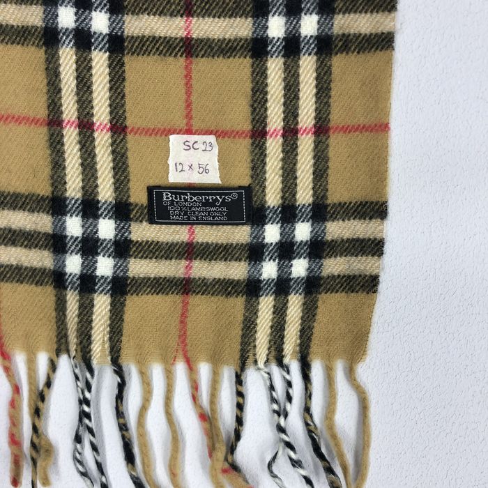 Vintage Vintage Burberrys Novacheck Scarf Muffler 12'' x 56'' | Grailed