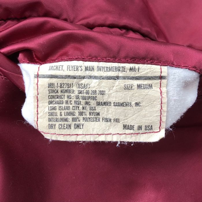 Vintage Vintage Flyer's Man Intermediate MA-1 Bomber Jacket USA 🇺🇸 | Grailed