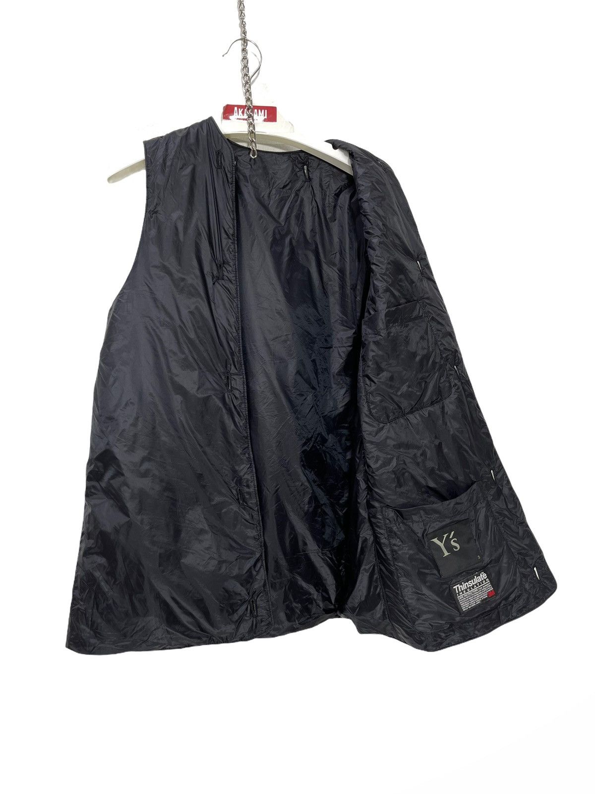 Y's for Men × Yohji Yamamoto 💖Y’s Nylon Liner Vest 24🟩 | Grailed
