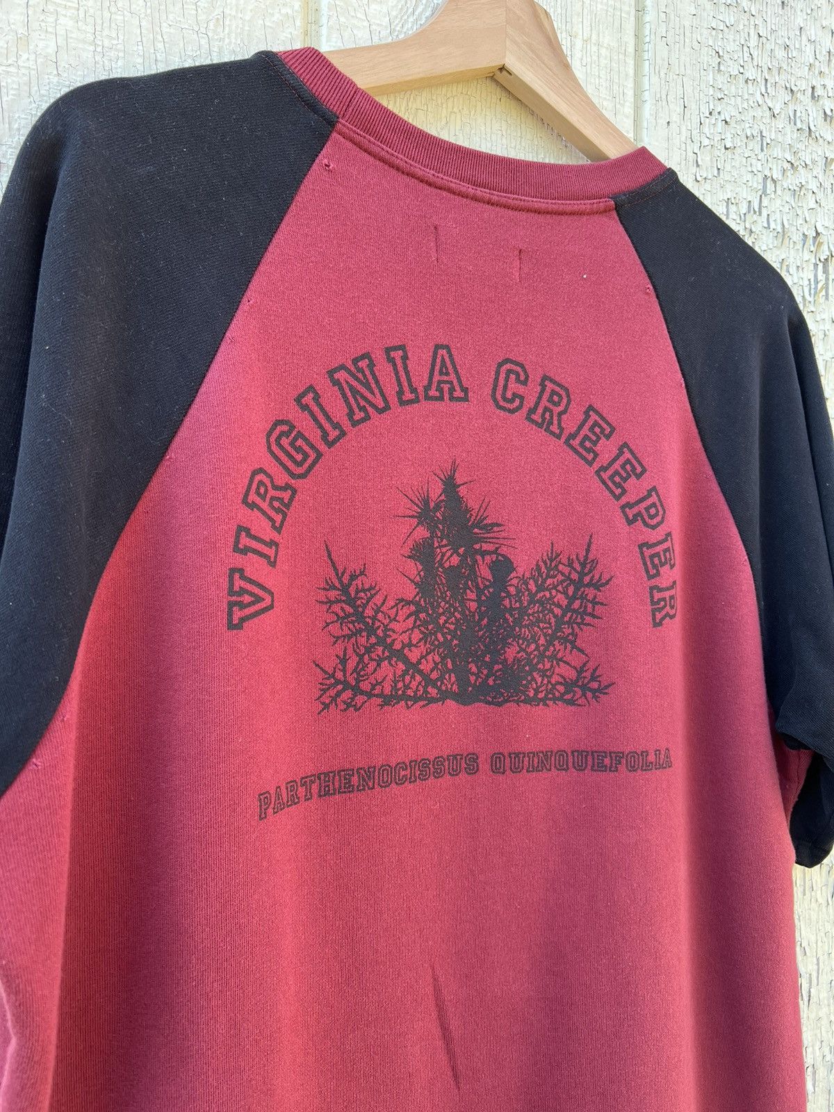Raf Simons Virginia Creeper Redux College Sweatshirt | Grailed