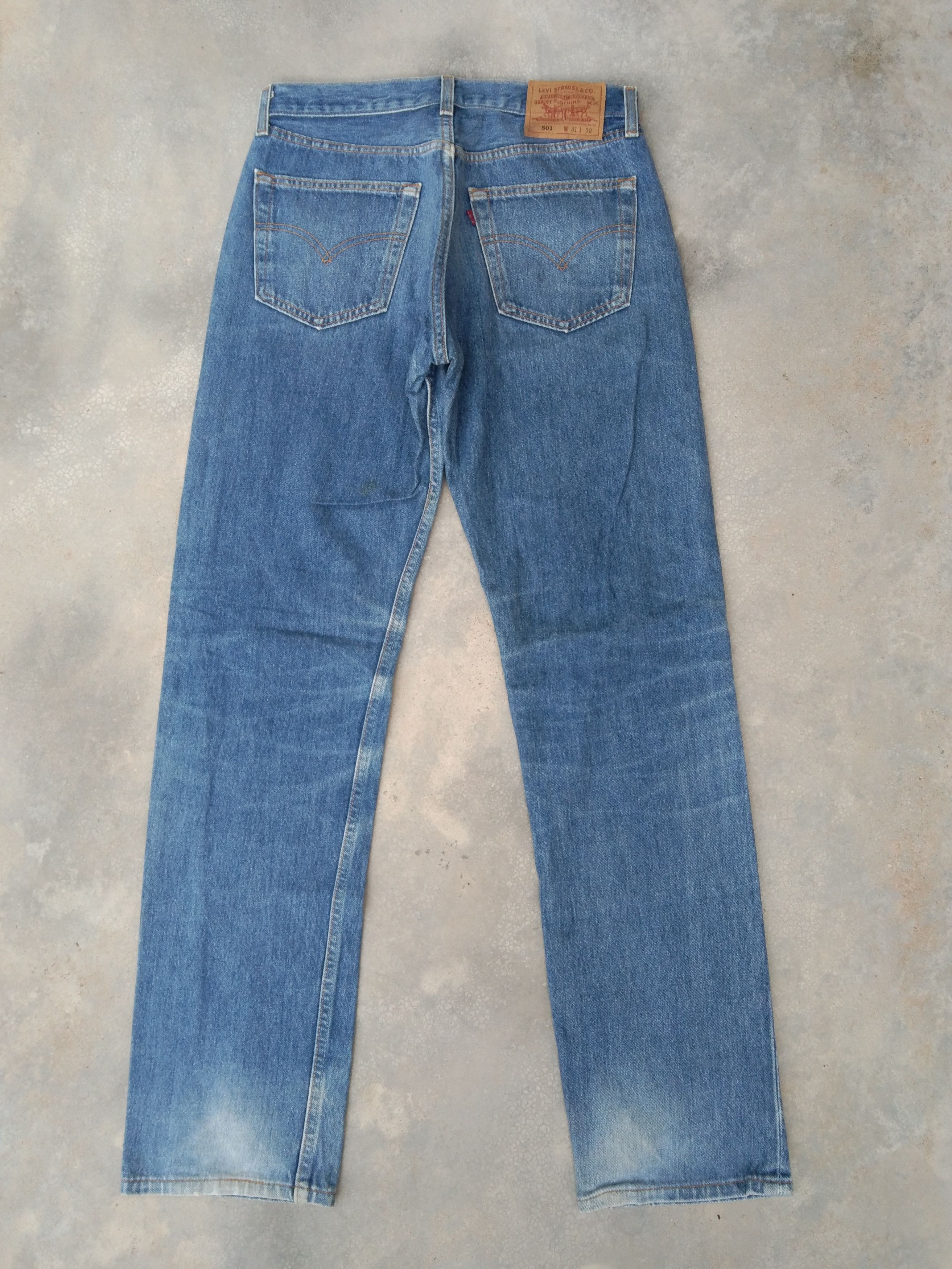 Vintage 90s Vintage Levi's 501 Jeans Made In USA 30x32 | Grailed