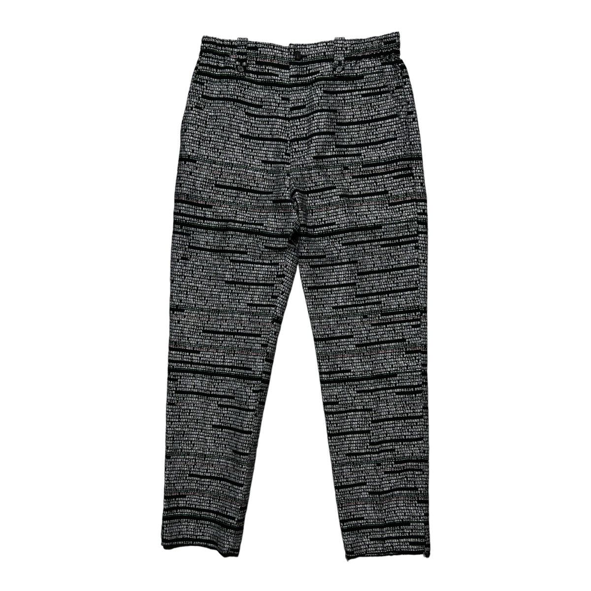 Christian Dada Japanese writing graphic pants | Grailed