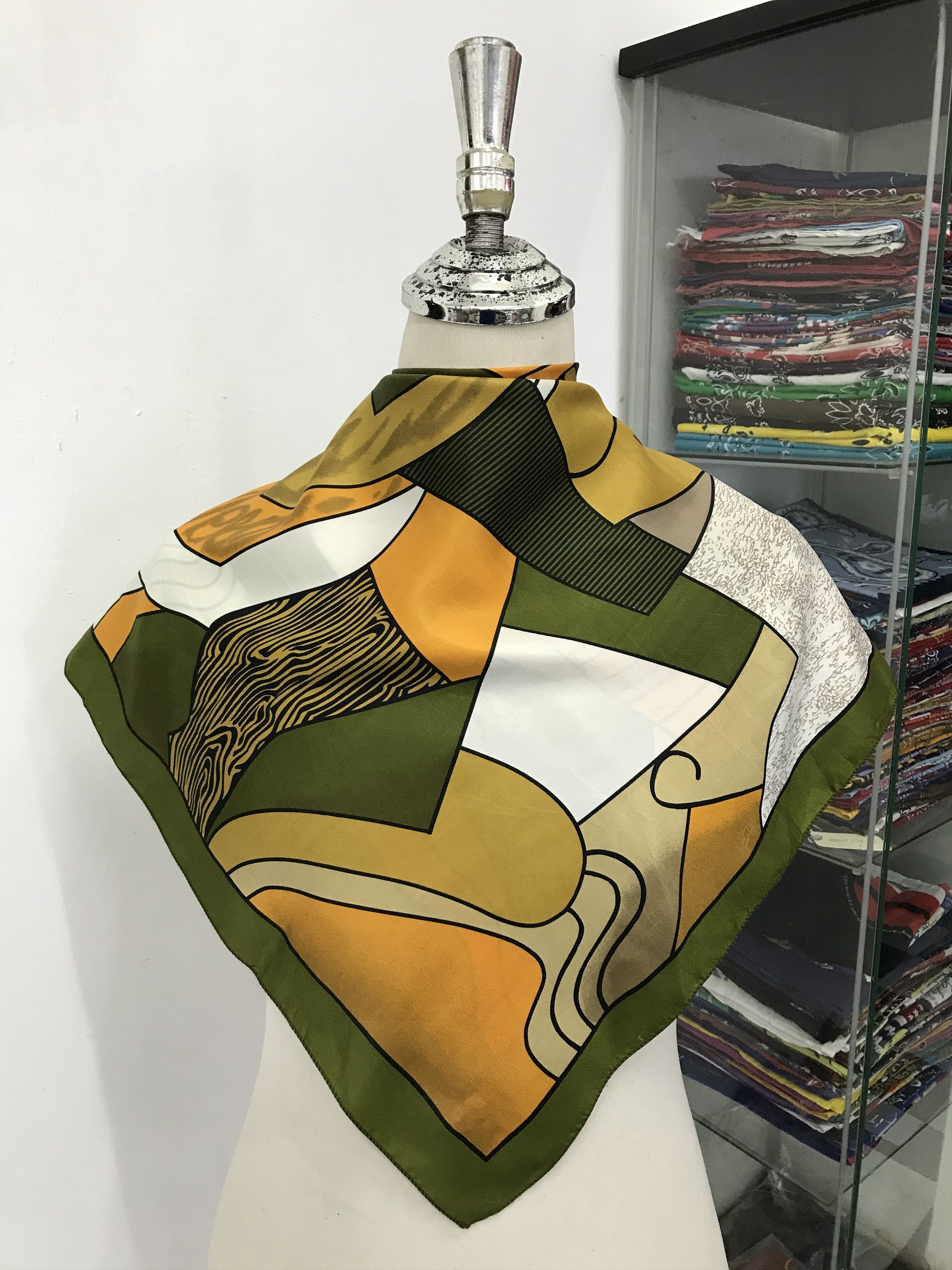 Picasso Vintage Picasso Silk Scarf Grailed