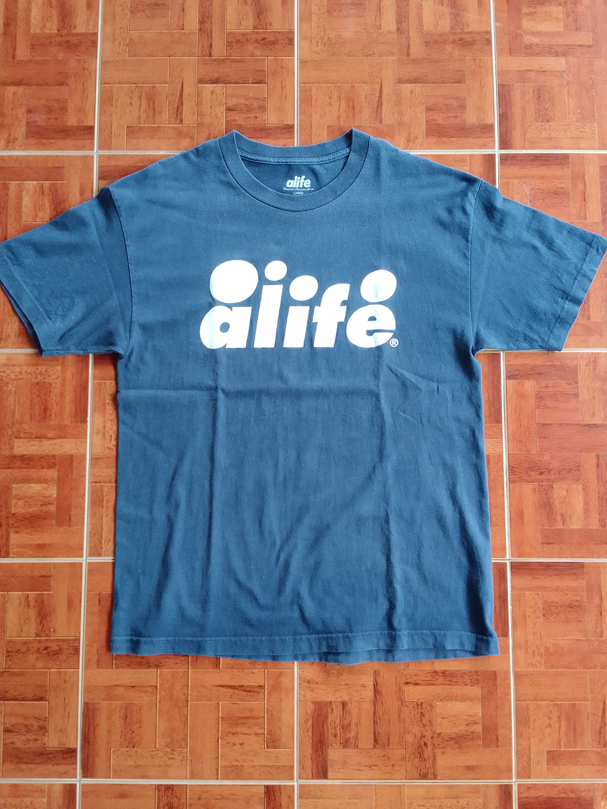 Alife × Streetwear × Vintage Alife Vintage STREETWEAR Logo Tshirt | Grailed