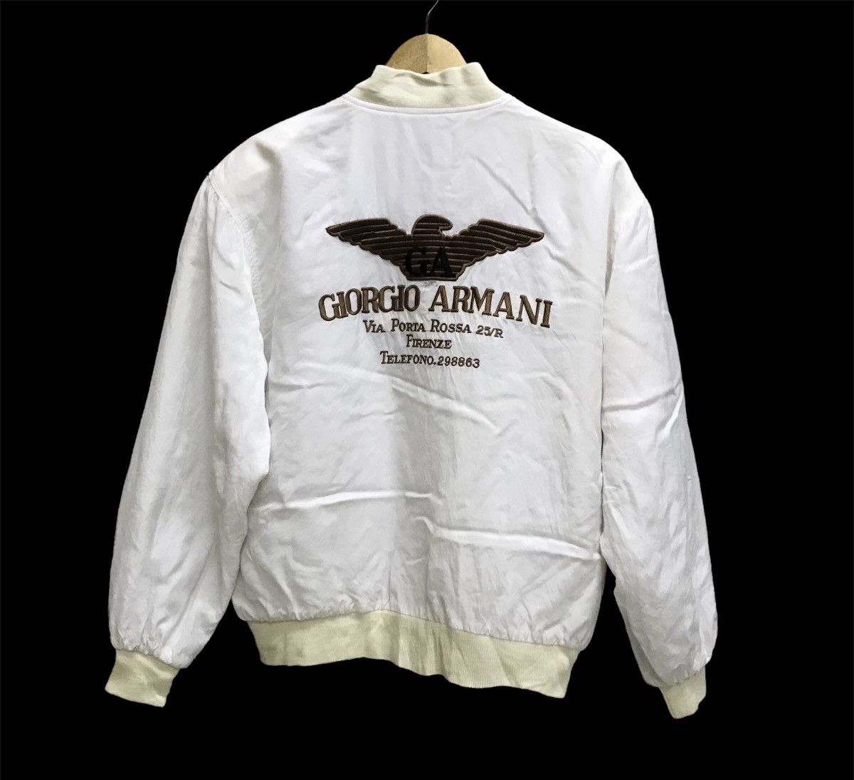 Giorgio Armani × Streetwear × Vintage Vintage Giorgio Armani Biglogo ...