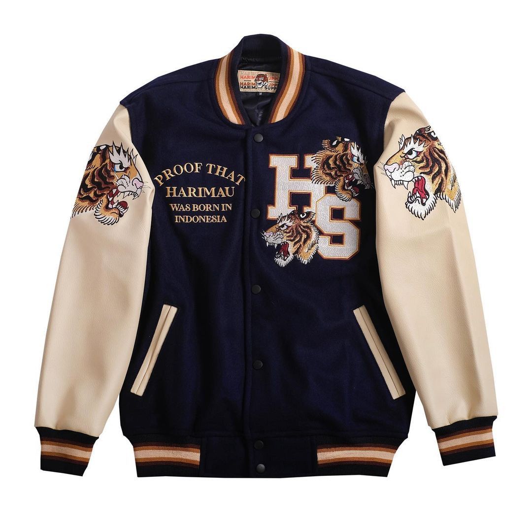 Bomber Jacket Varsity jacket tiger art limited | Grailed