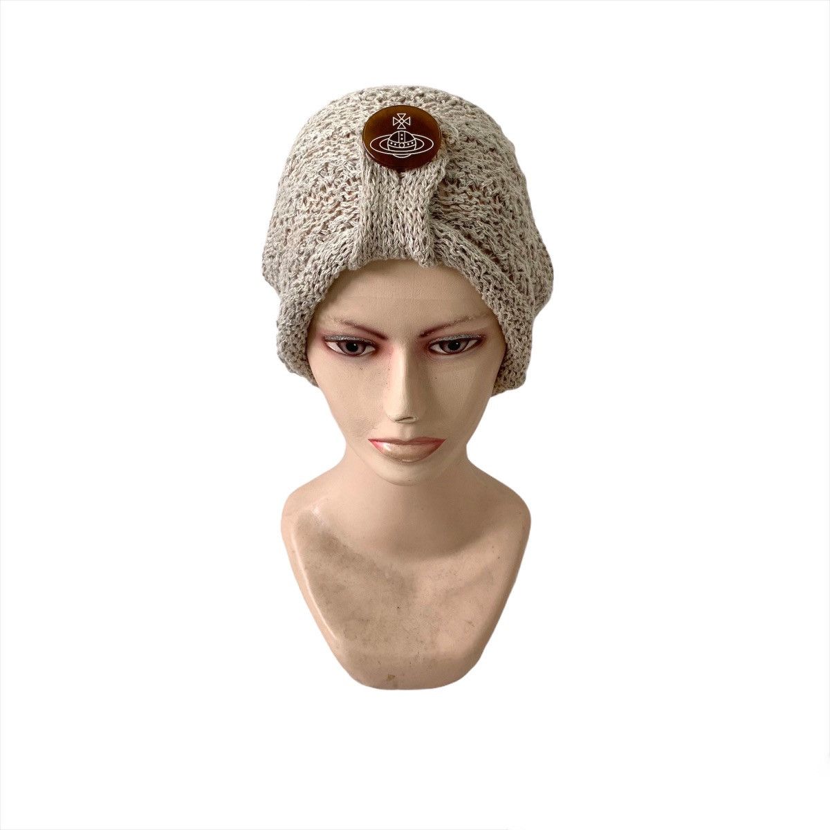 Vivienne Westwood Vivienne Westwood Knit Hats Orb Turban Beanie Made In ...