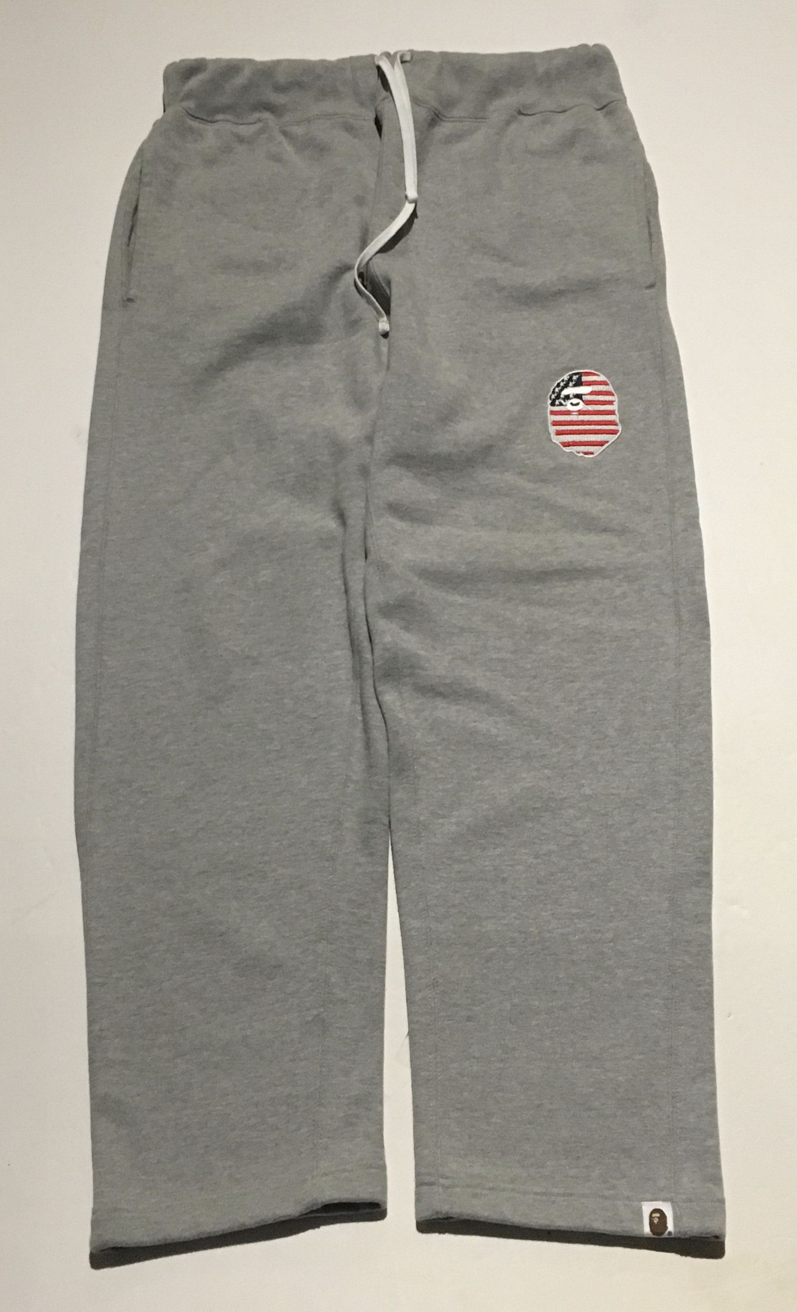 Bape Bape USA logo sweatpants | Grailed