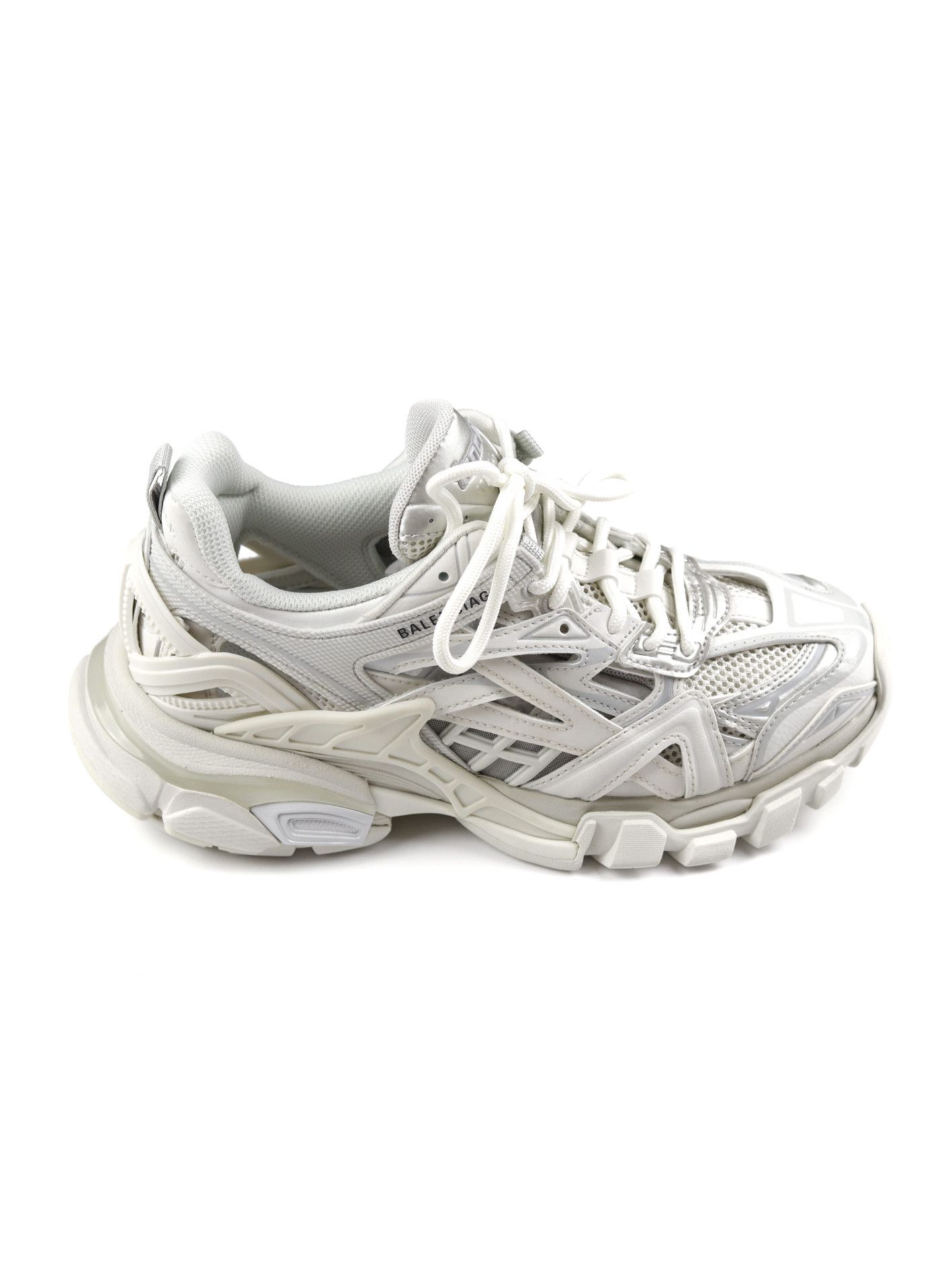Balenciaga Balenciaga Track.2 White Sneakers | Grailed