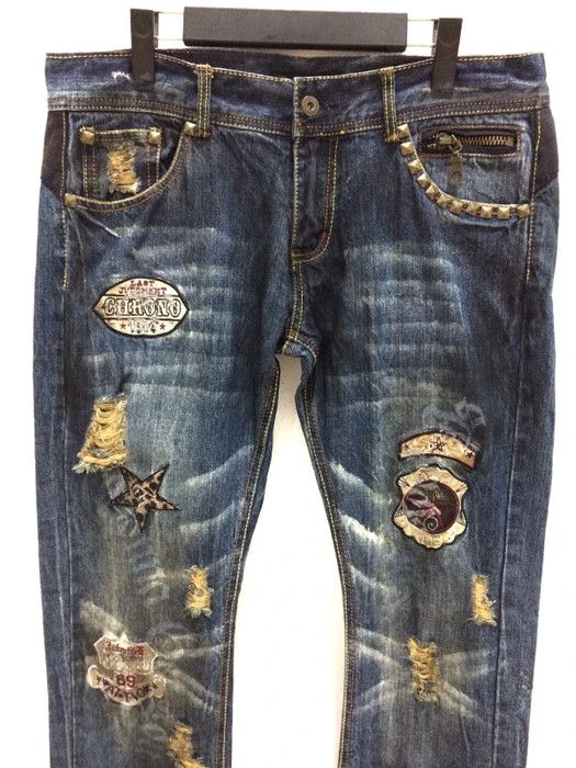 Seditionaries Japanese Brand In The Attic Multipatches Denim Pant | Grailed