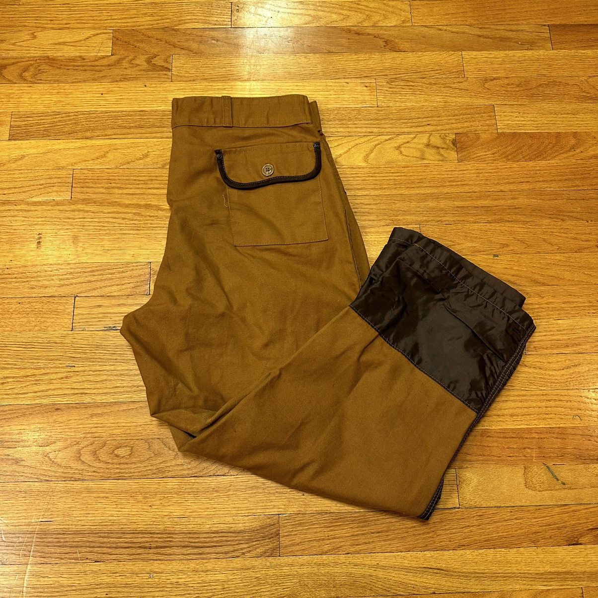 Vintage 60s Talon 42 American Field Khaki/Mocha Double Knee Pants | Grailed