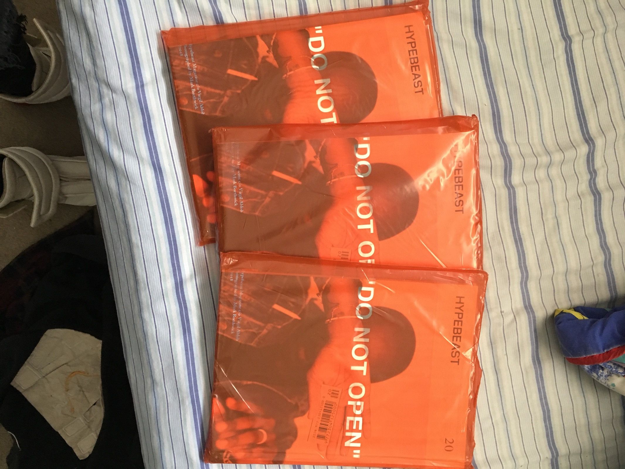 Hypebeast × Off-White hypebeast Virgil Abloh the x issue “Do Not Open ...