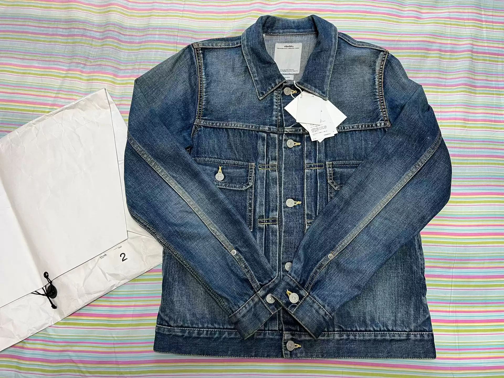 Visvim Visvim 17aw 101 jkt damaged | Grailed
