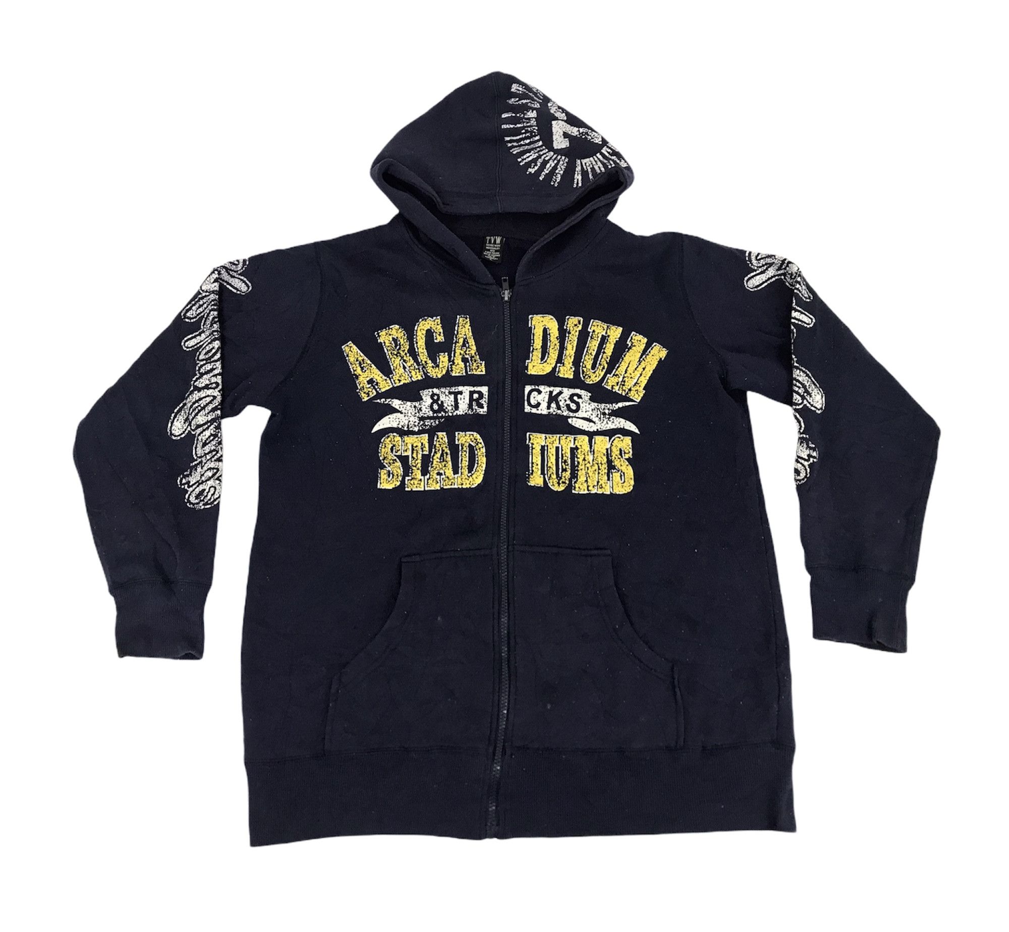 Hype Vintage Style Tvw Trevois Work Arcadium Stadiums Fleece | Grailed