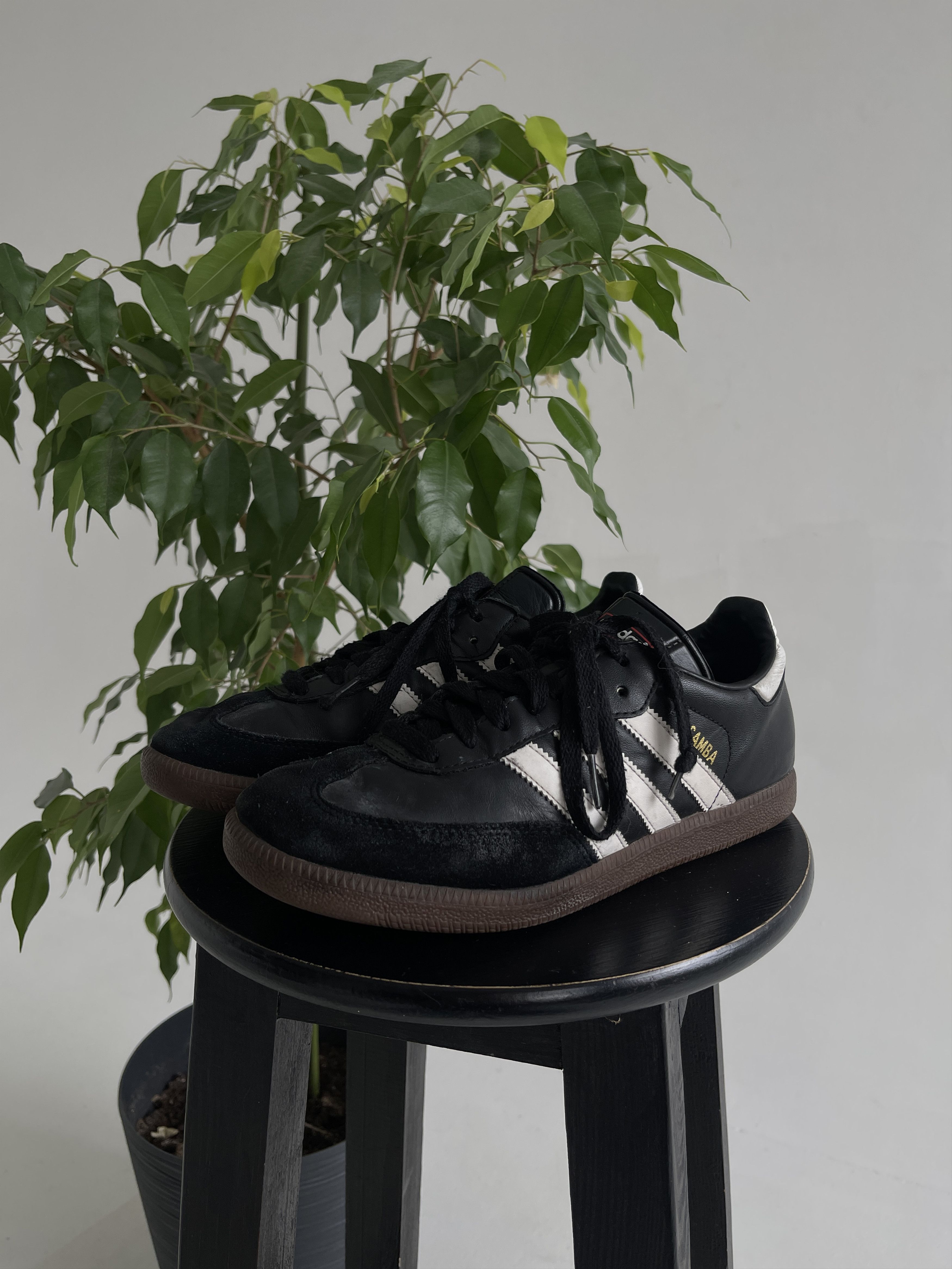 Adidas × Rare × Vintage Vintage Adidas Samba Leather Sneakers | Grailed