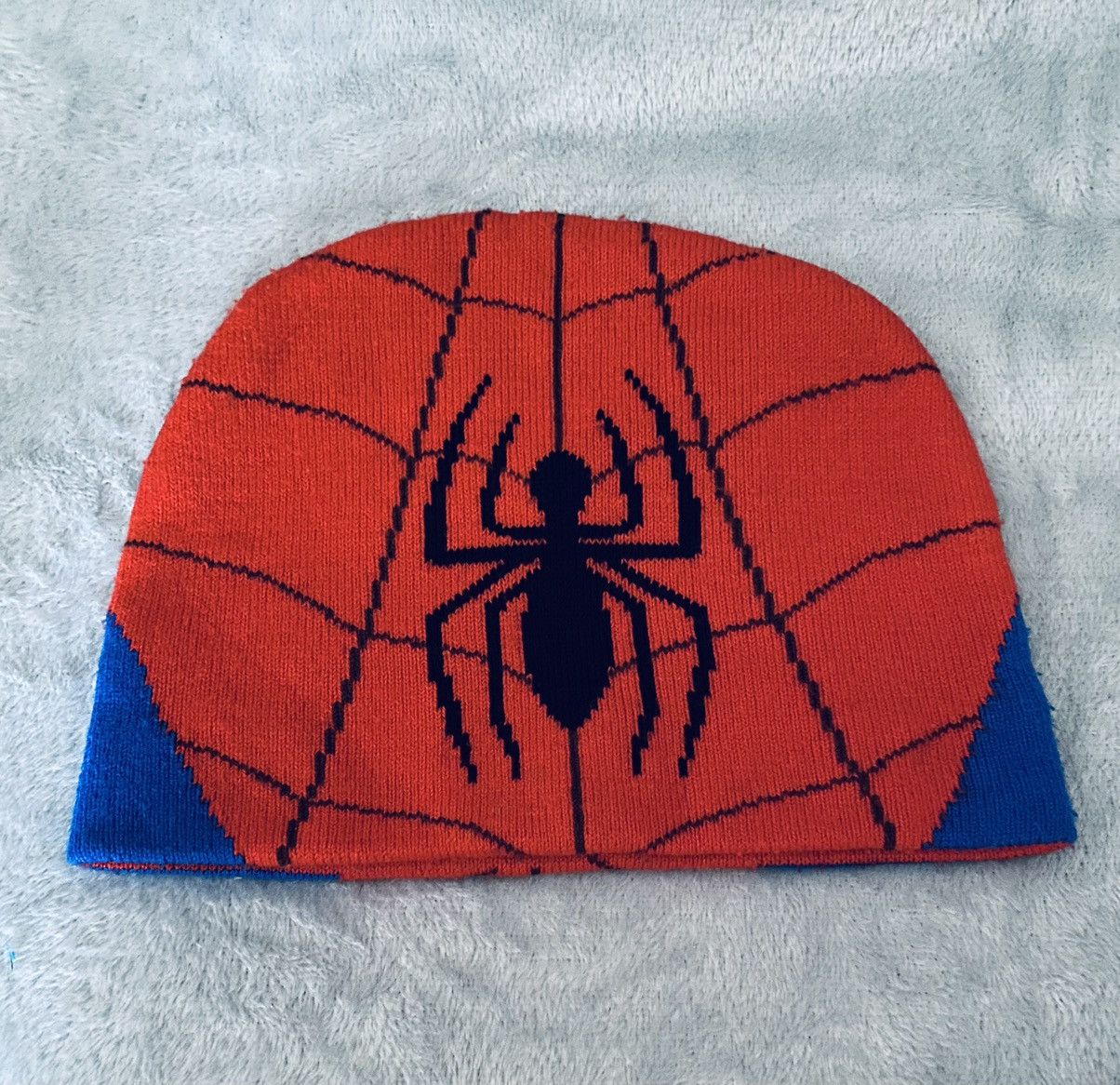 Japanese Brand × Streetwear × Vintage Vintage Blue/Red Y2K Spider Logo ...
