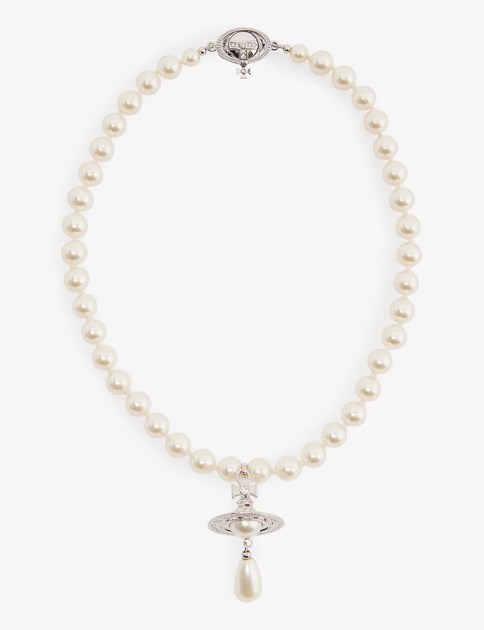Vivienne westwood pearl necklace grailed store