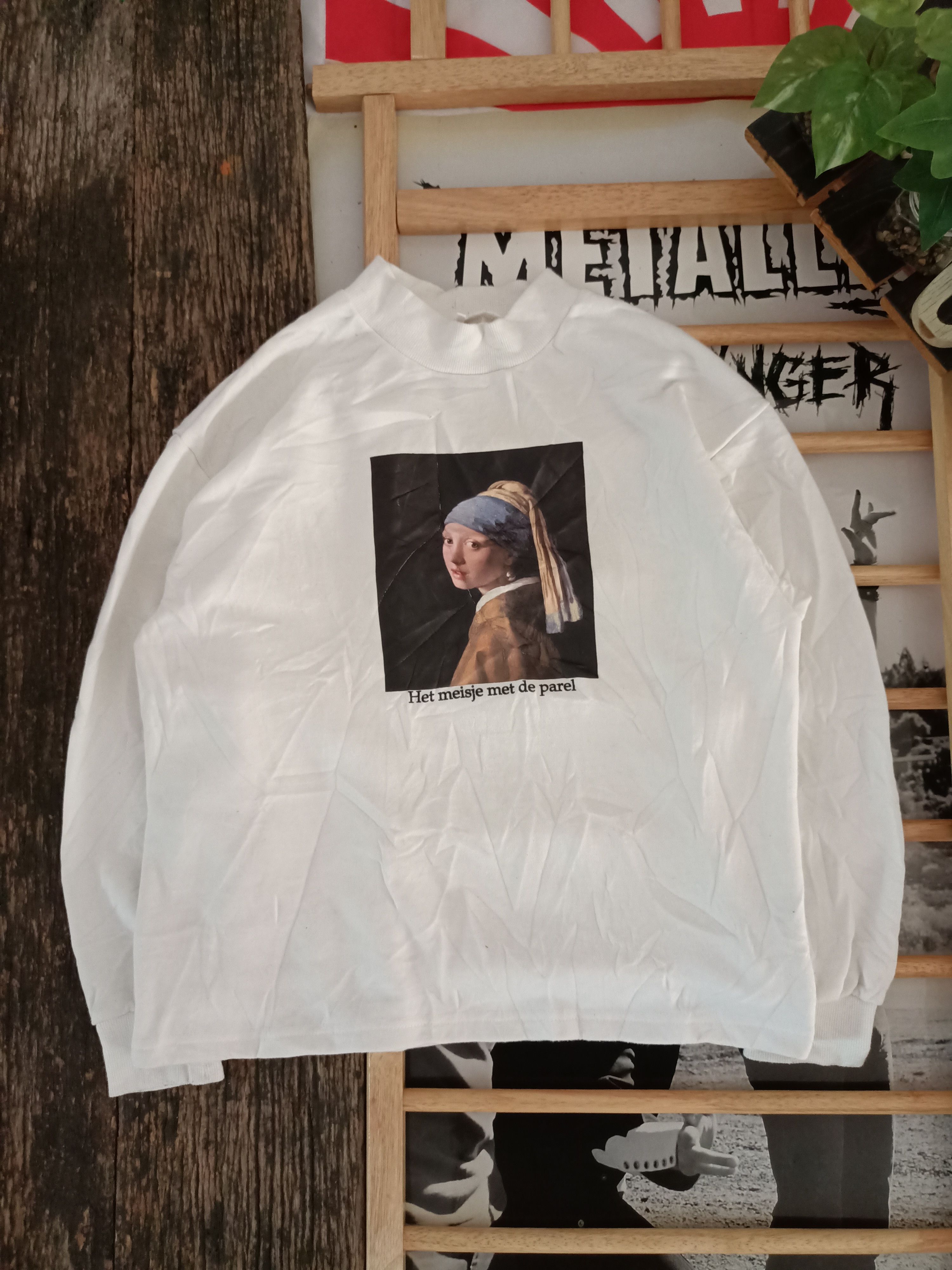 Japanese Brand Steals💥 Johannes Vermeer Art Painting Potret Shirt | Grailed