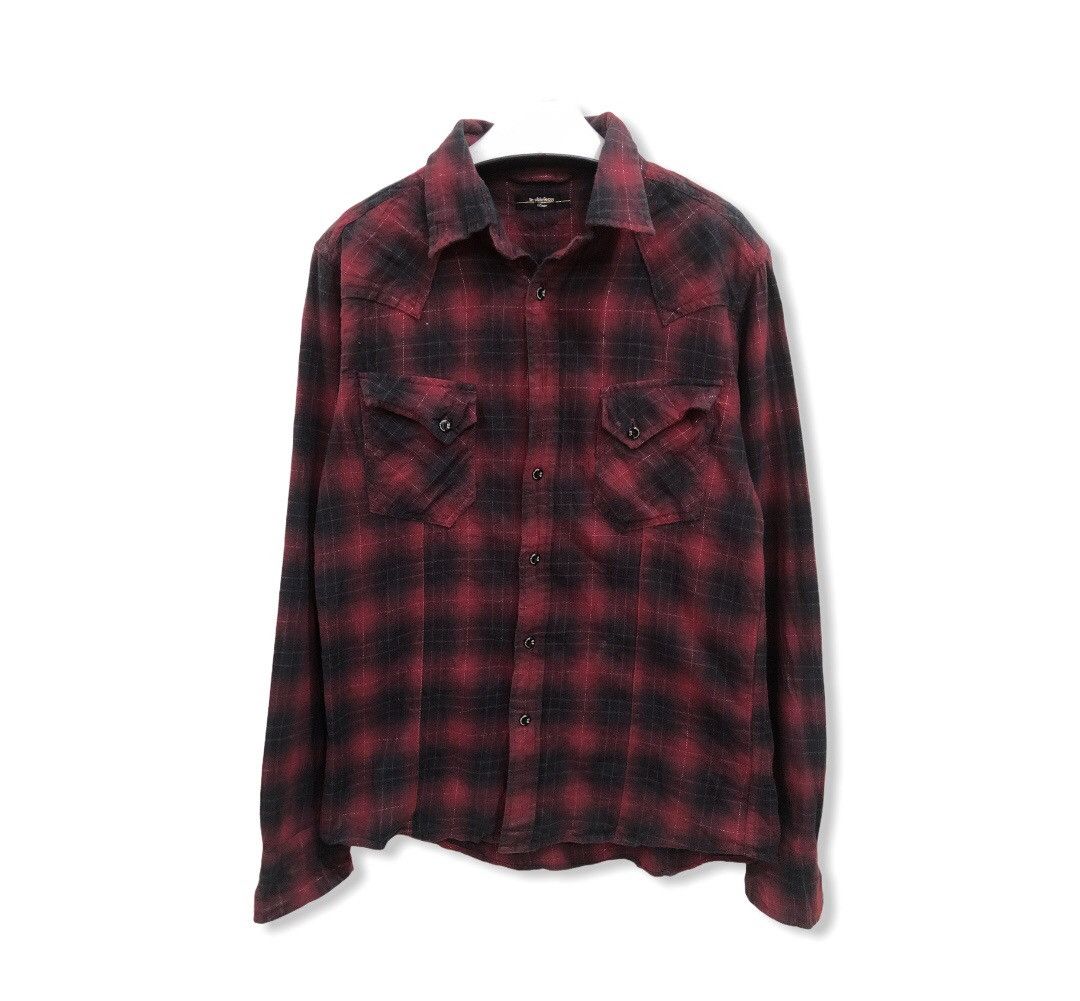 Flannel × Japanese Brand × Streetwear Japanese Brand Doublefocus Plaid ...