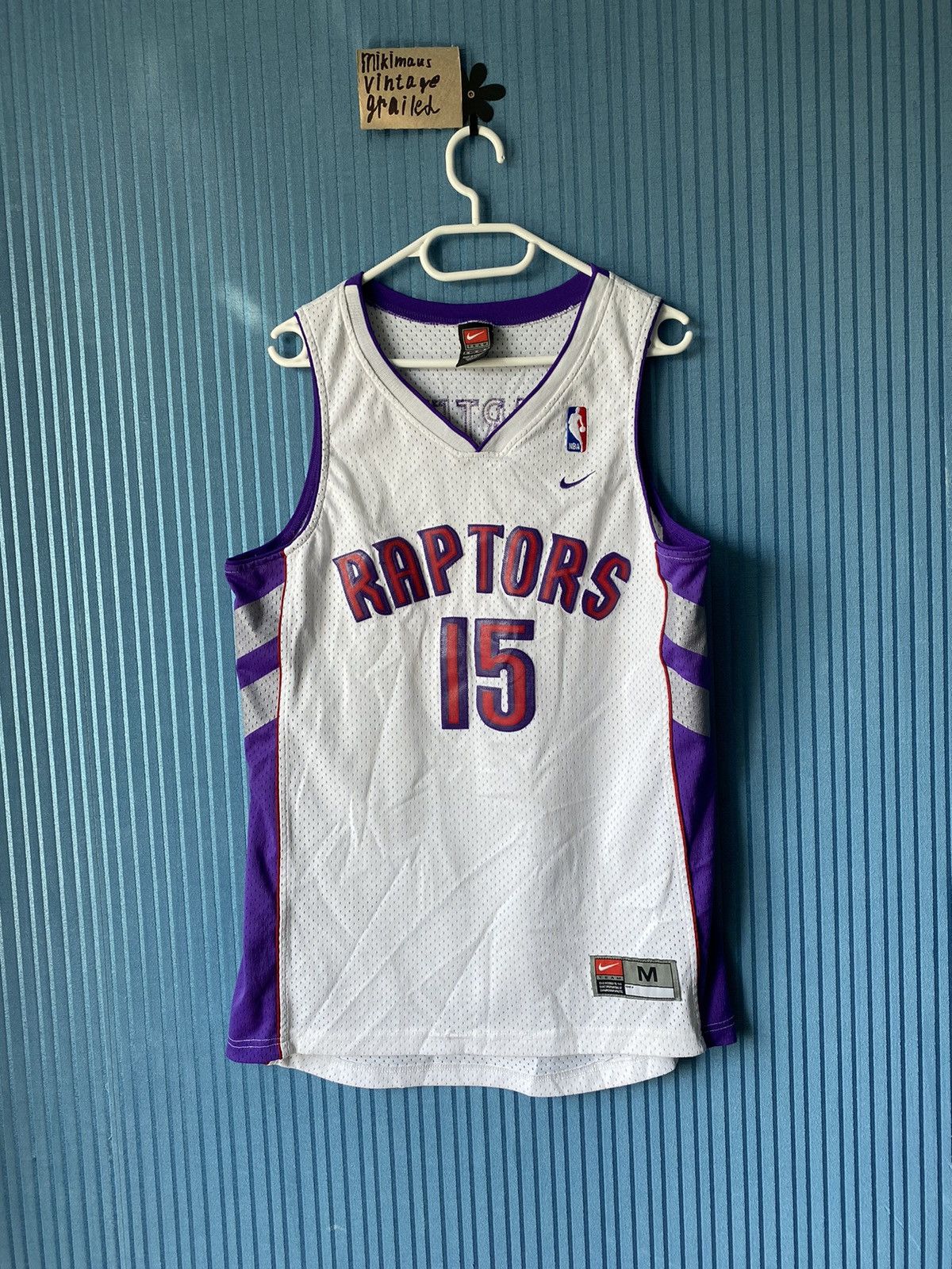 Nike × Streetwear × Vintage Nike Raptors Carter basketball jersey kit ...