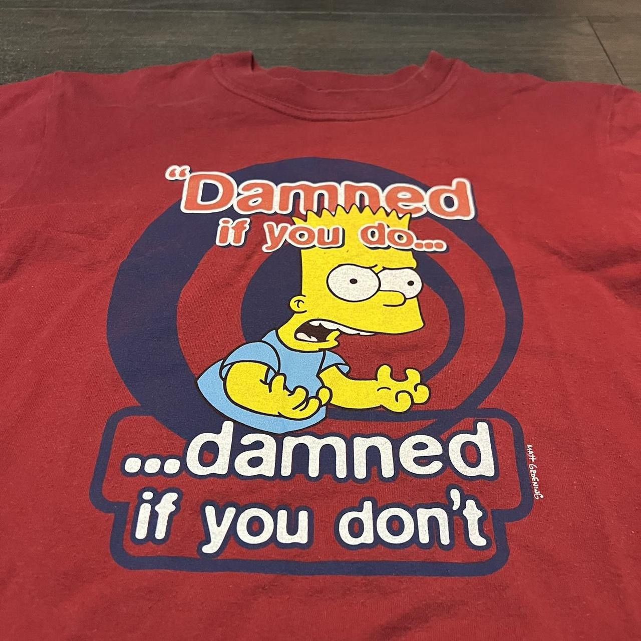 The Simpsons × Vintage Vintage the simpsons bart Simpson damned if you ...