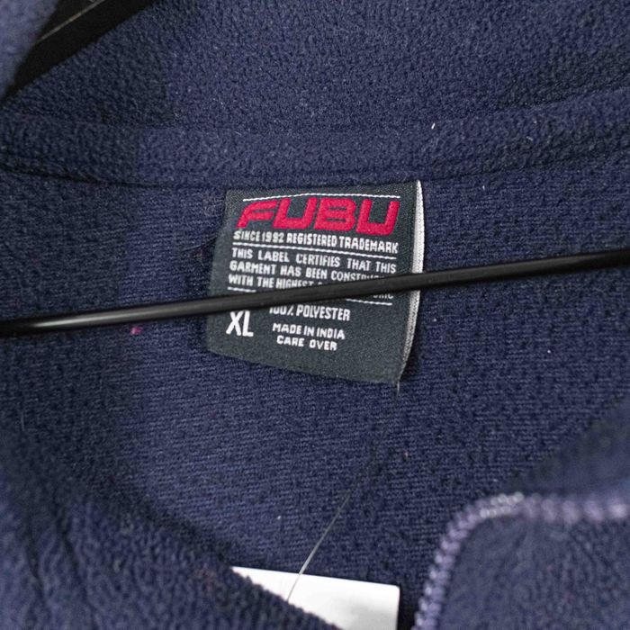 Vintage Y2K FUBU Spell Out Color Block 1/4 Zip Pullover | Grailed