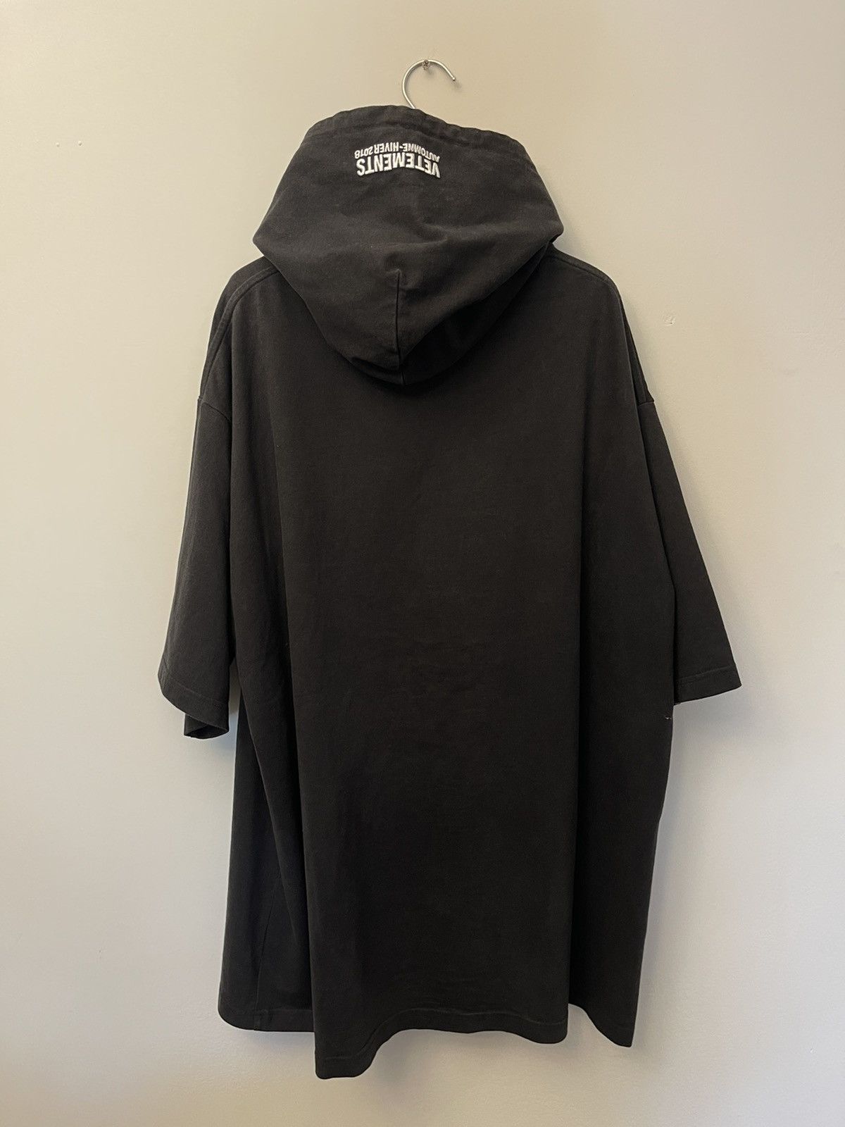 Vetements Vetements 18 fw Half Antwerp/Half Bridges split hoodie | Grailed