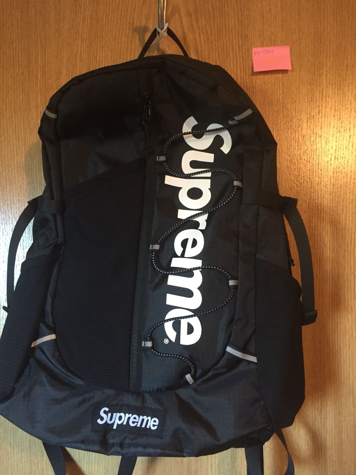 Supreme Ss17 Black Supreme Backpack | Grailed