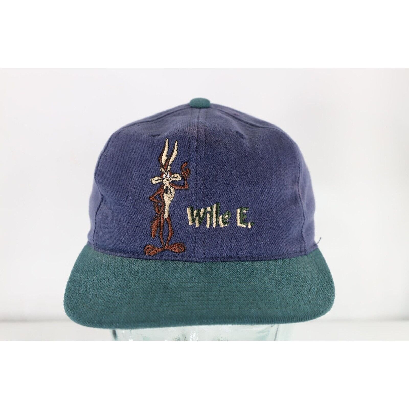 Vintage Vintage 90s Faded Looney Tunes Wile E Coyote Fitted Hat | Grailed