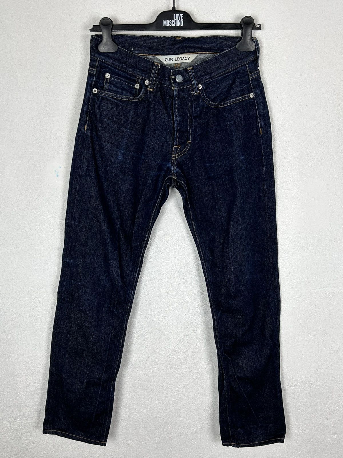 Our Legacy Our Legacy First Cut Straight Denim Jeans In Size 29/32 ...