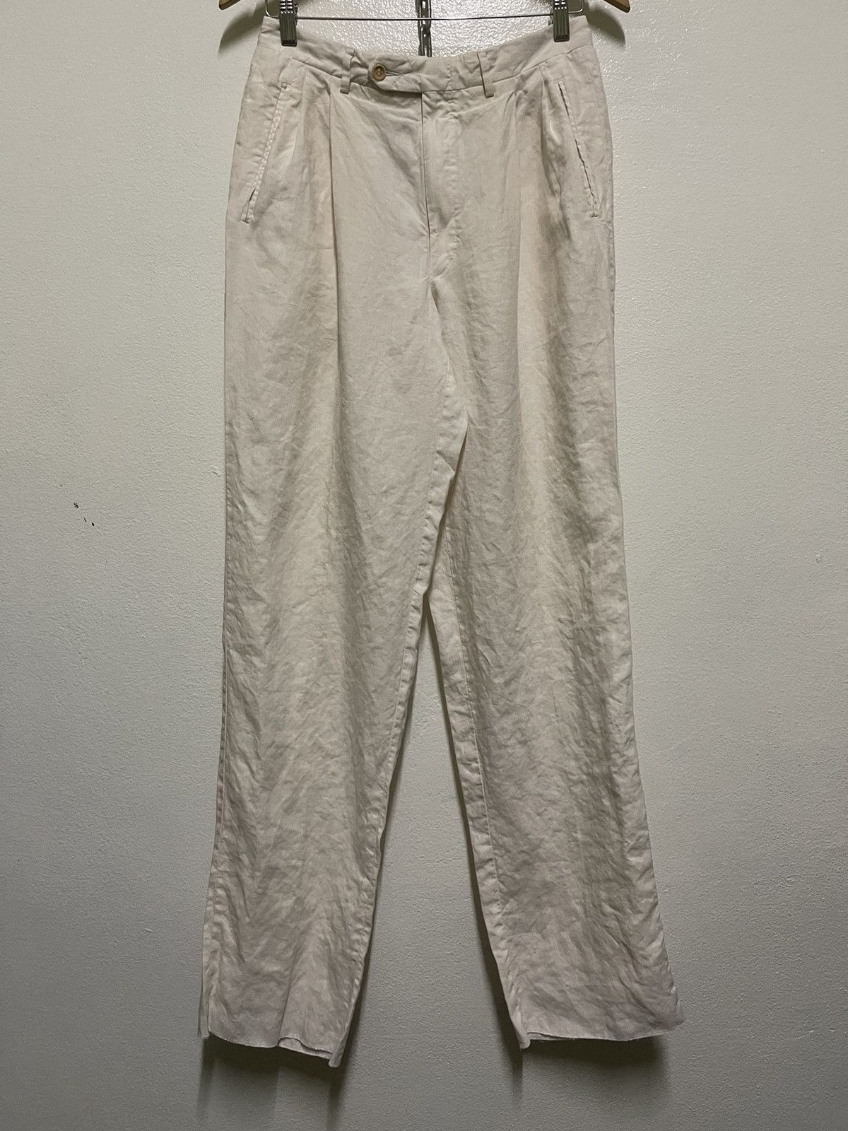 Celine × Vintage Vintage Celine Paris Puro Lino Linen Pants | Grailed
