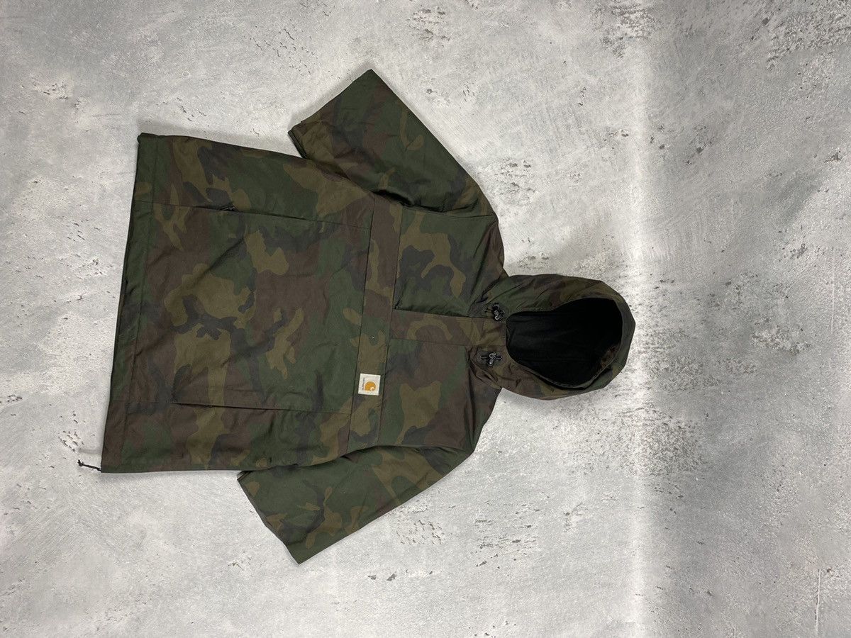 Vintage CARHARTT VINTAGE BOXY LOGO OLD MONEY CAMO PULLOVER | Grailed