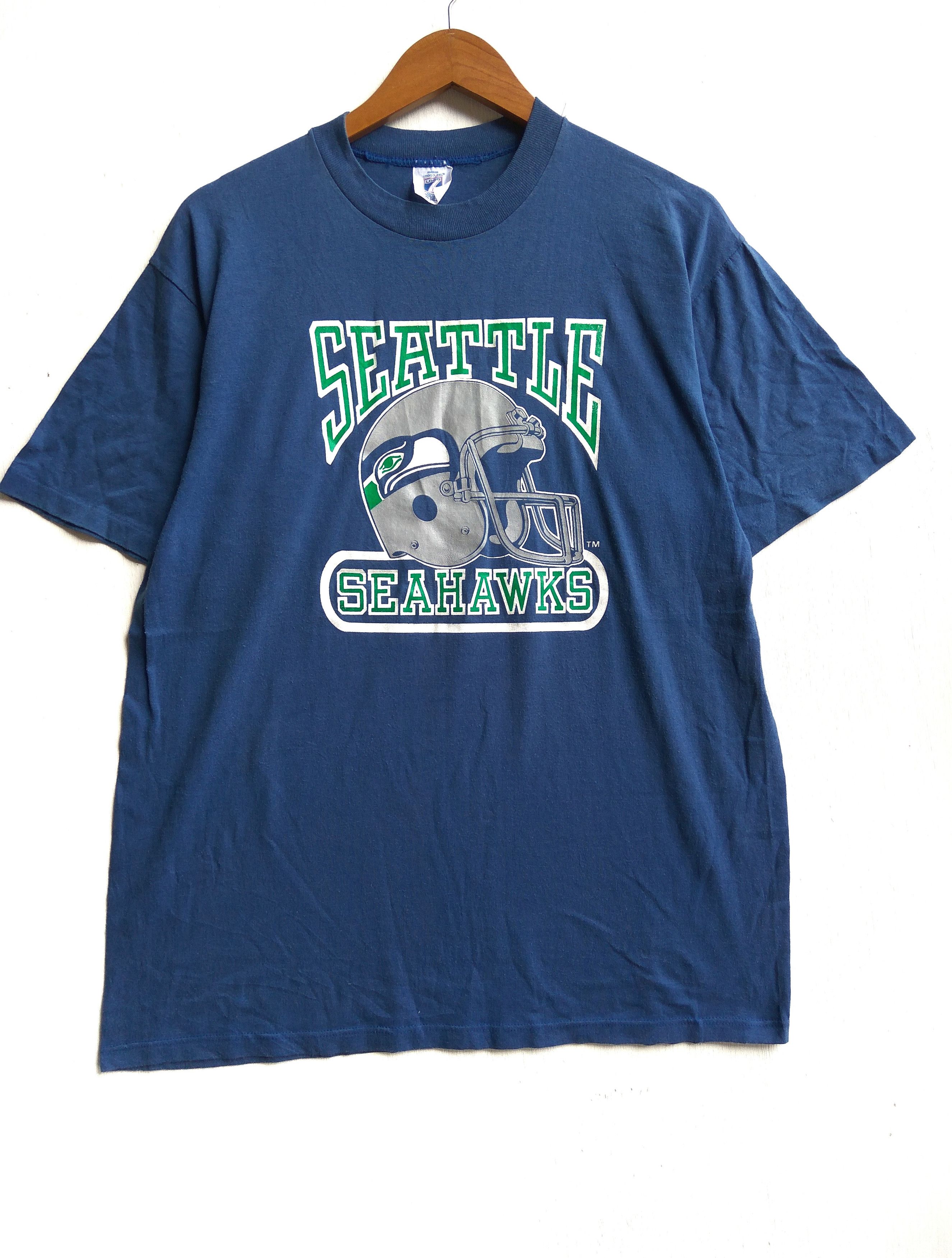 Logo 7 × NHL × Vintage Vintage 90s Vintage Seatle Seahawk tshirt logo 7 ...