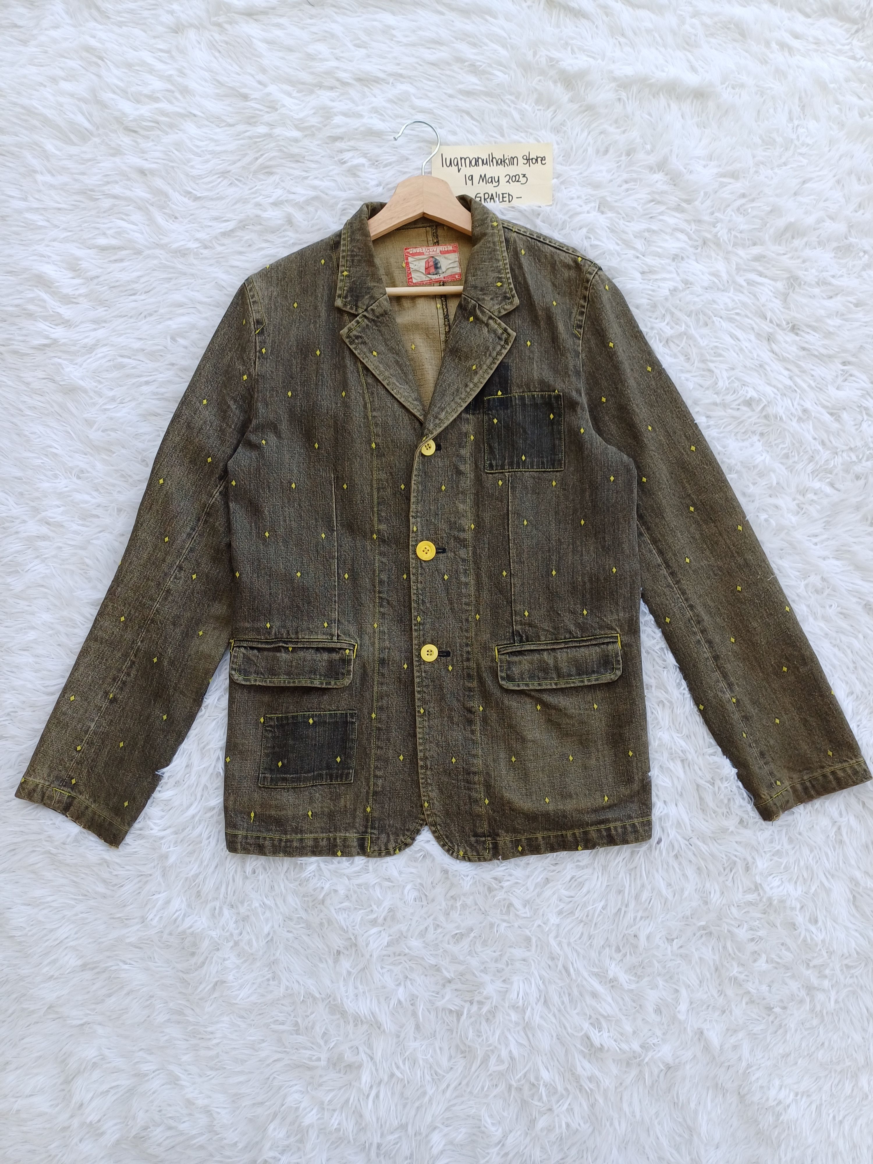 Undercover Rarest SS2002 Undercoverism for Rebels Denim Jacket | Grailed