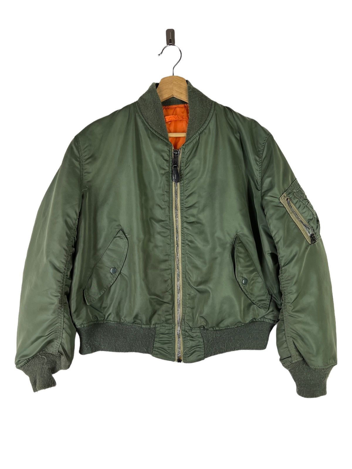 Vintage 🔥VINTAGE MA-1 ALPHA BOMBER JACKET | Grailed