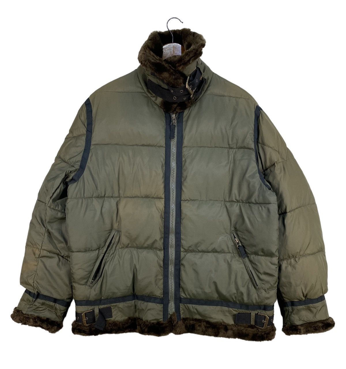 Japanese Brand PRMS B3 HYBRID PUFFER JACKET | Grailed