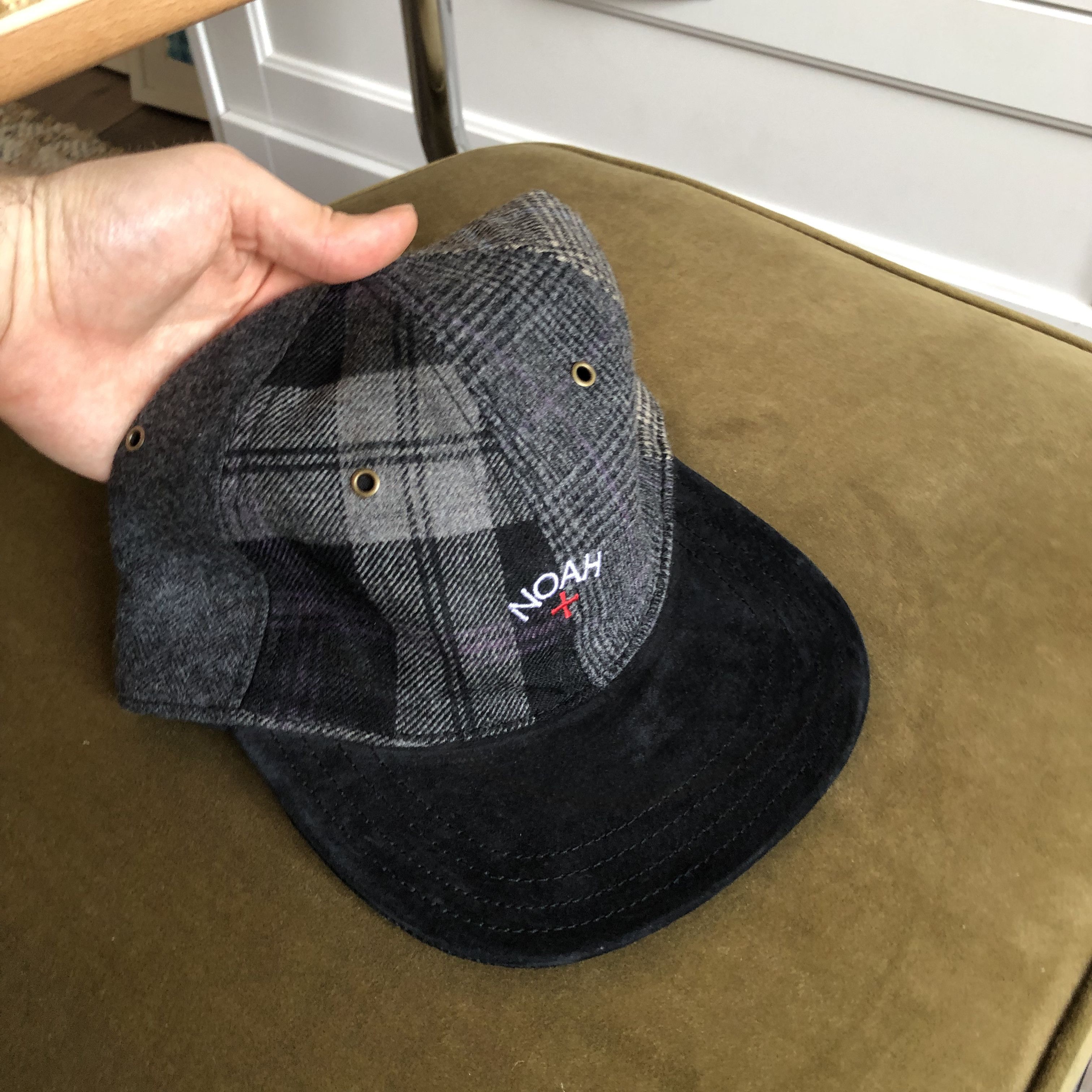 Noah Noah Core Logo Plaid Wool Hat | Grailed