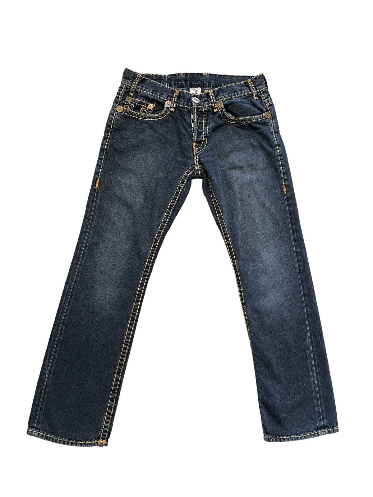 True Religion True Religion Fat Stitch Denim Jeans | Grailed