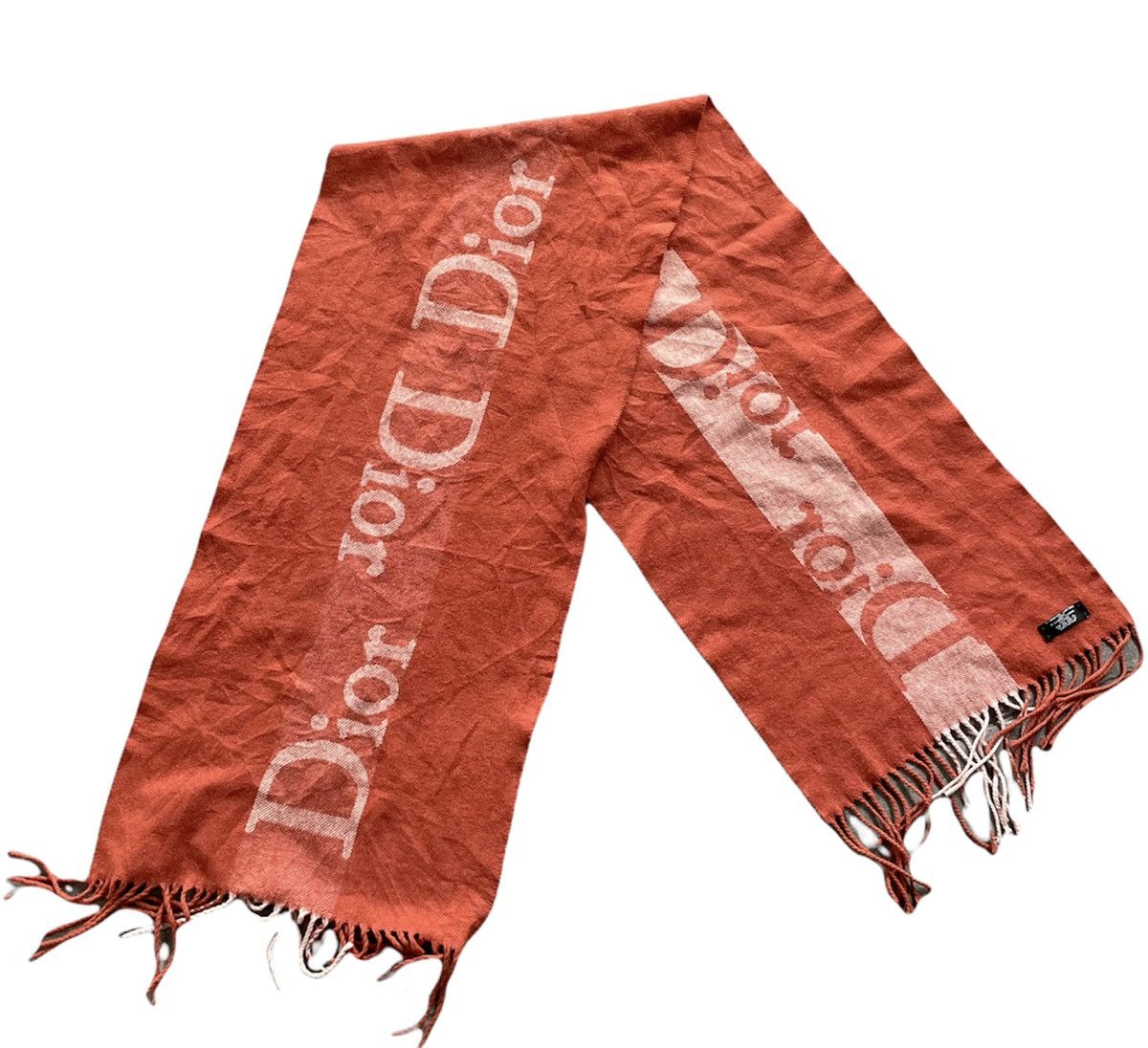 Designer Dior Wool Muffler/ Scarf made in scotland | Grailed