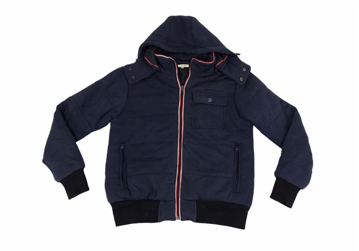 Japanese Brand × Streetwear Imp Hoodies Quilted Inner Streetwear ...