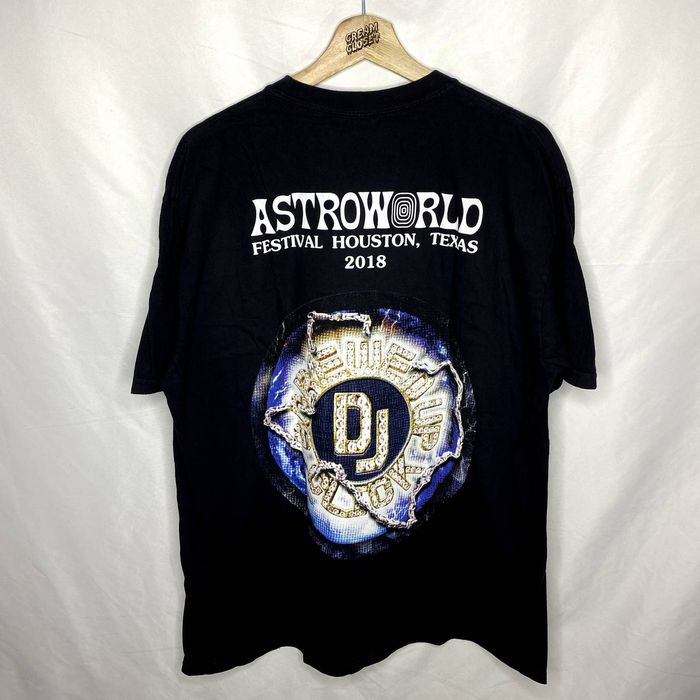 Travis Scott Cactus Jack Astroworld Festival DJ Screw Rap Tour Merch ...